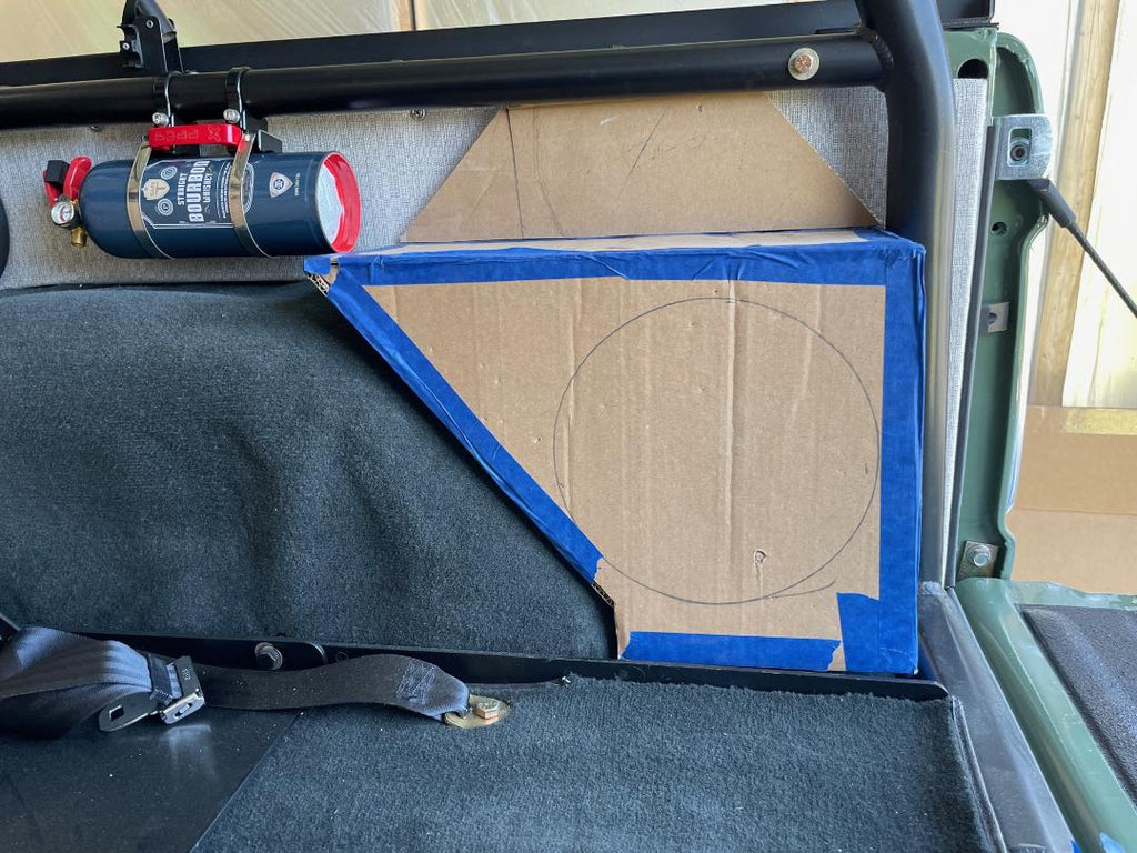 1969 Ford Bronco Speaker box – AK Audio