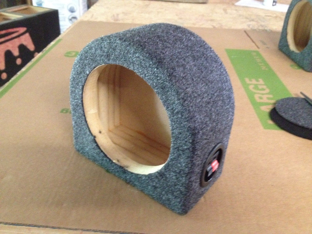 12" Kicker CompVT and CompRT Shallow Mount Speaker Box Subwoofer Enclo ...