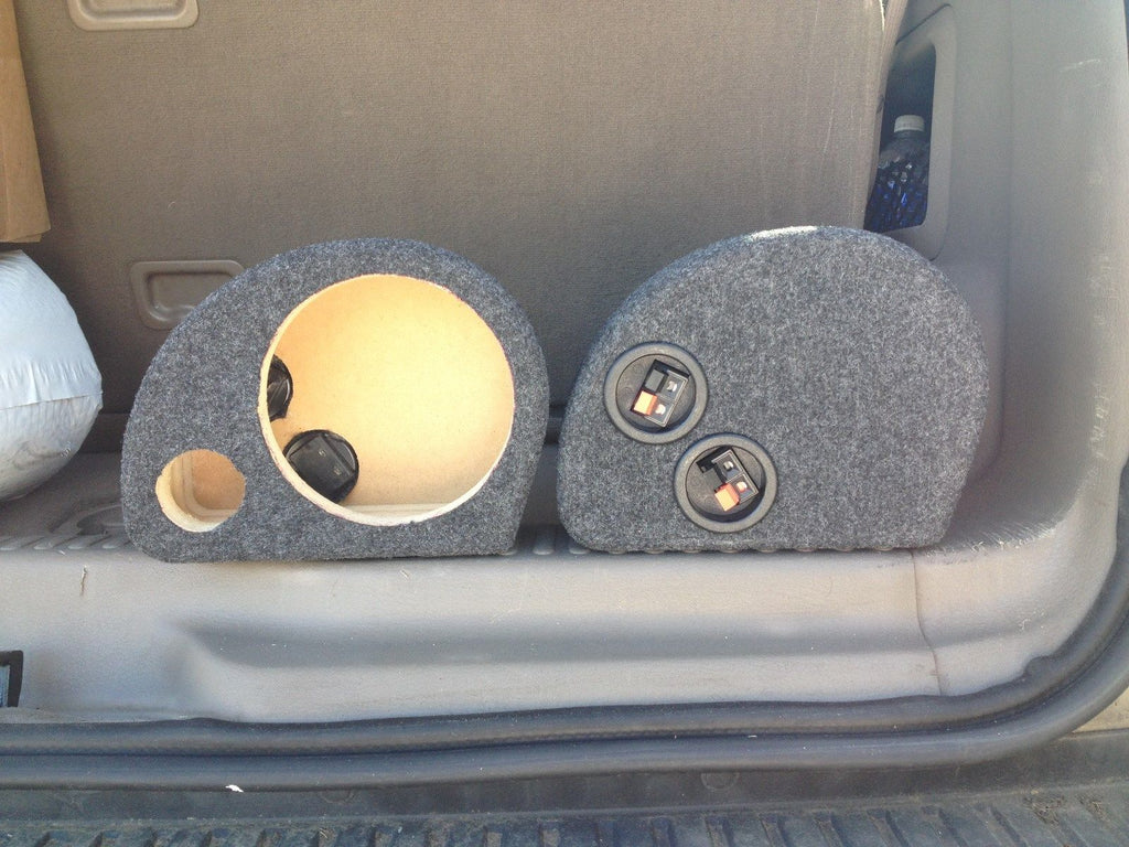 6.5" Component Speaker Box Enclosure JL Audio C5-650 Car Speakers Coax ...