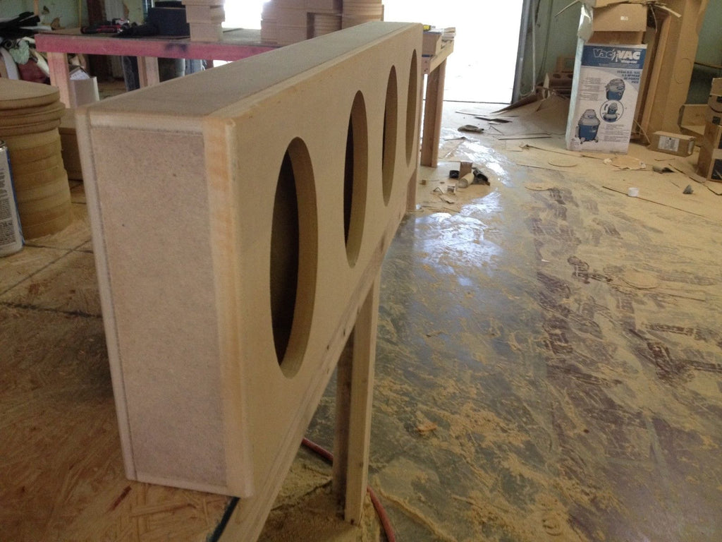 SUPER SLIM 6" x 9" 6x9 SPEAKER BOX SPEAKER ENCLOSURE COAXIAL CAR SPEAK ...
