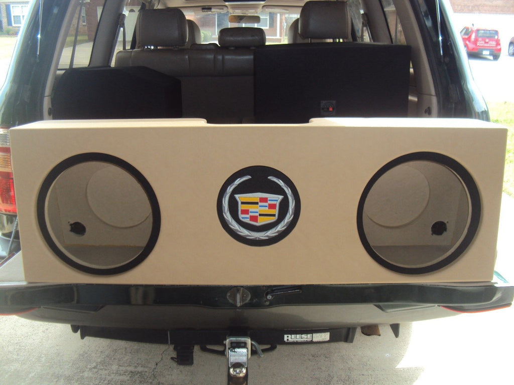 Cadillac Escalade SUV 2007 - 2014 Behind 3rd Row Seat 10", 12", 15" Su ...