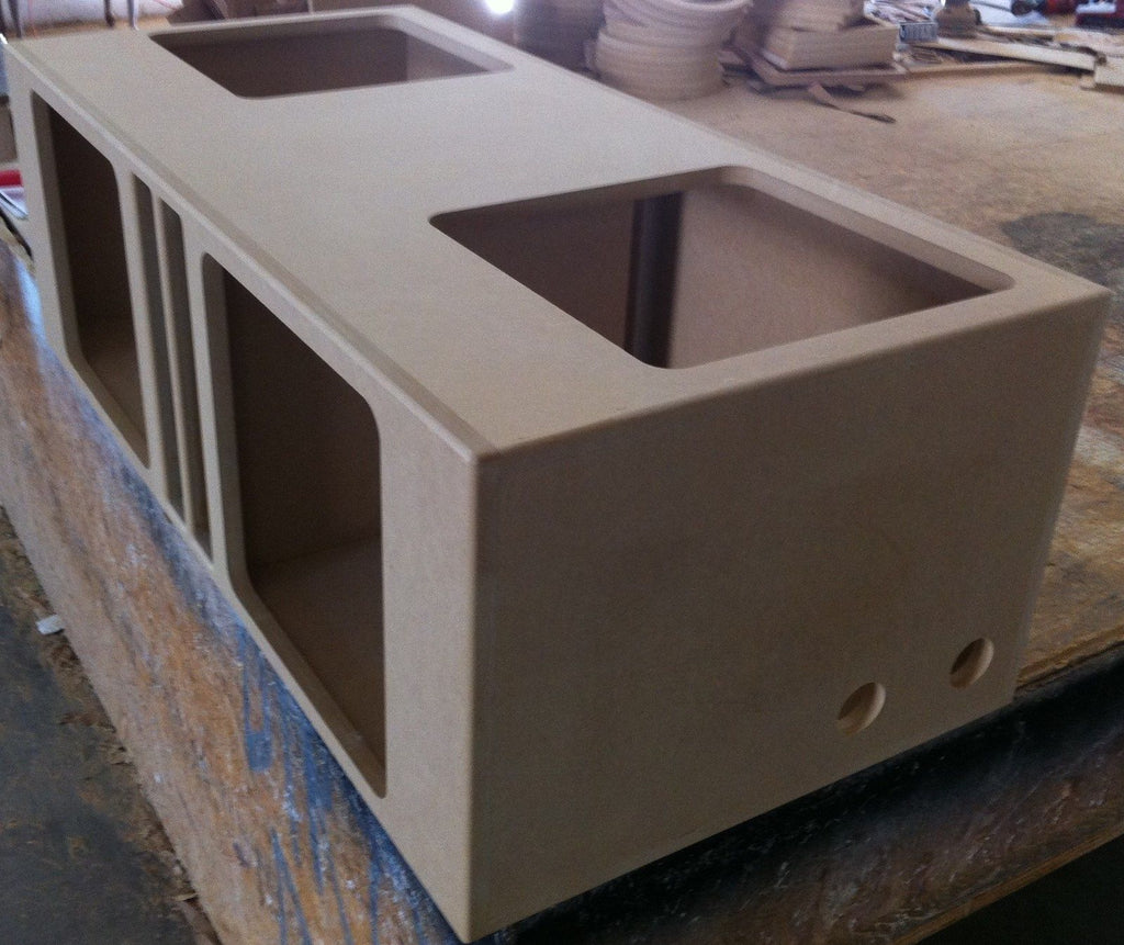 Chevy Caprice Box Chevy 4 12" Kicker L7 Speaker Box Sub Subwoofer Encl ...