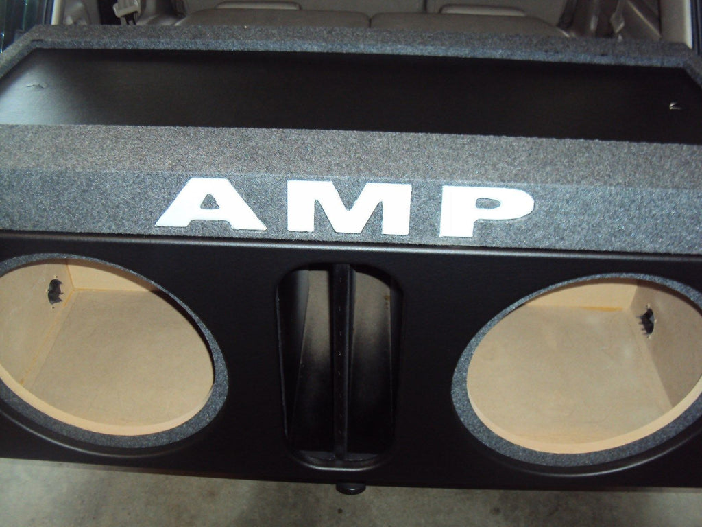 Ford Expedition GMC Yukon Speaker Amp Rack Box Subwoofer Enclosure Sub ...