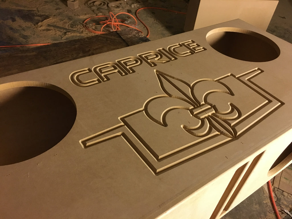 Chevrolet Caprice Box Chevy 4 12" Speaker Box Sub Subwoofer Enclosure ...