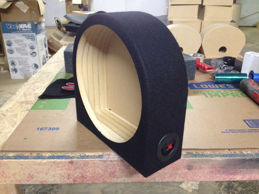13.5” JL AUDIO 13TW5v2 Speaker Box Subwoofer Enclosure Shallow Mount S ...