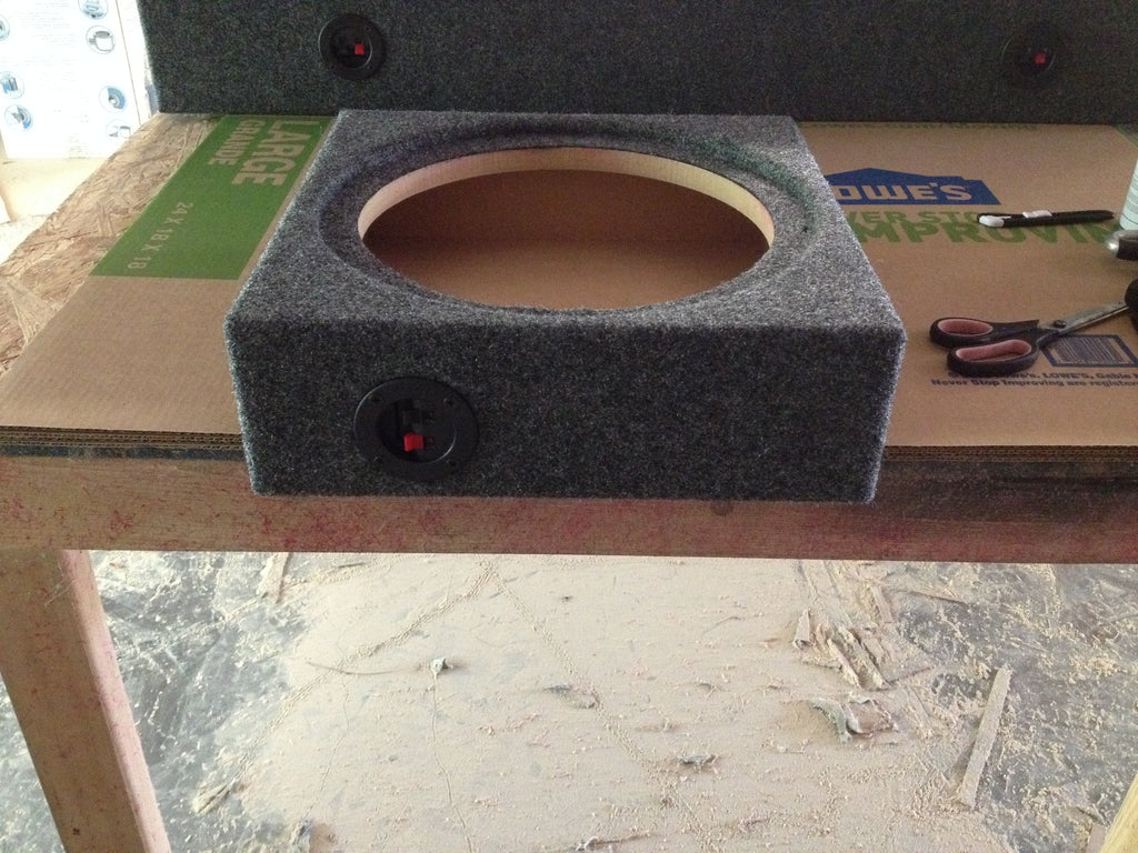 10" Pioneer TS-D10LS2 Speaker Box Subwoofer Enclosure Shallow Mount Su ...