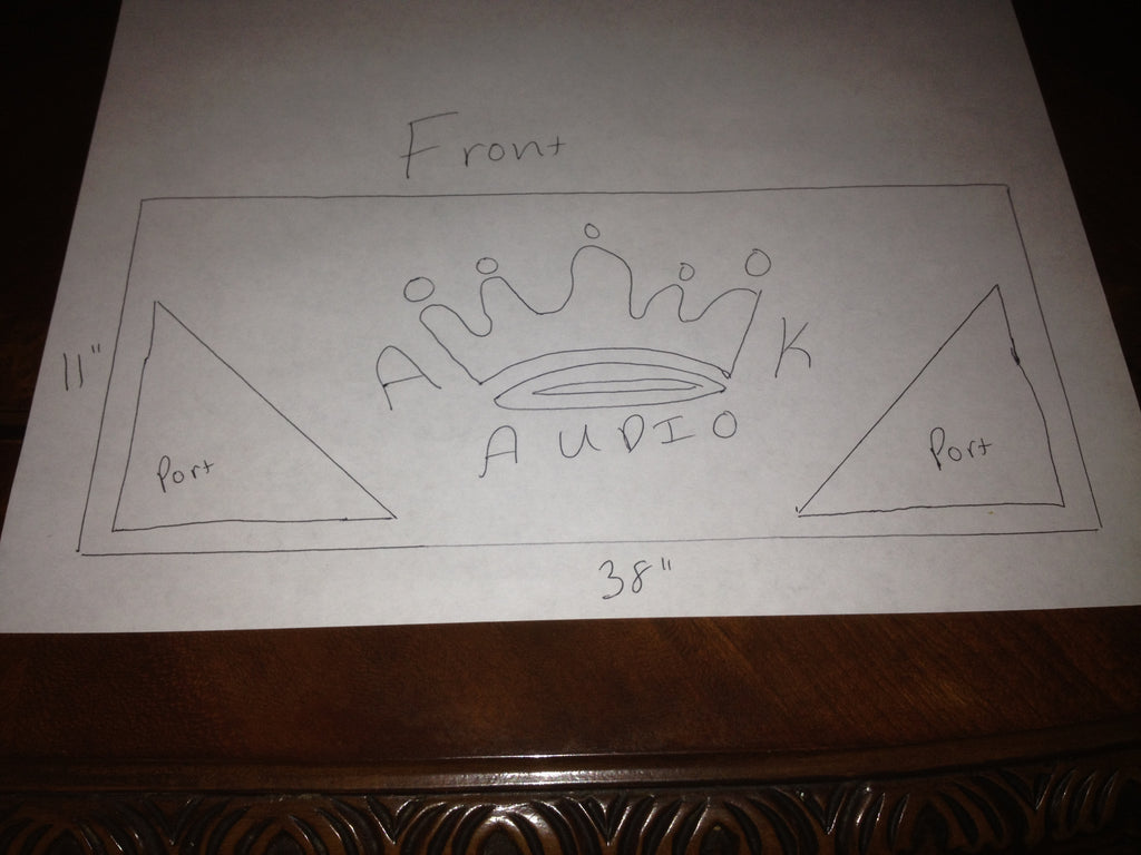 Davon's 6 Skar Audio VXF 15" and 6x9 Sub Box For El Camino – AK Audio