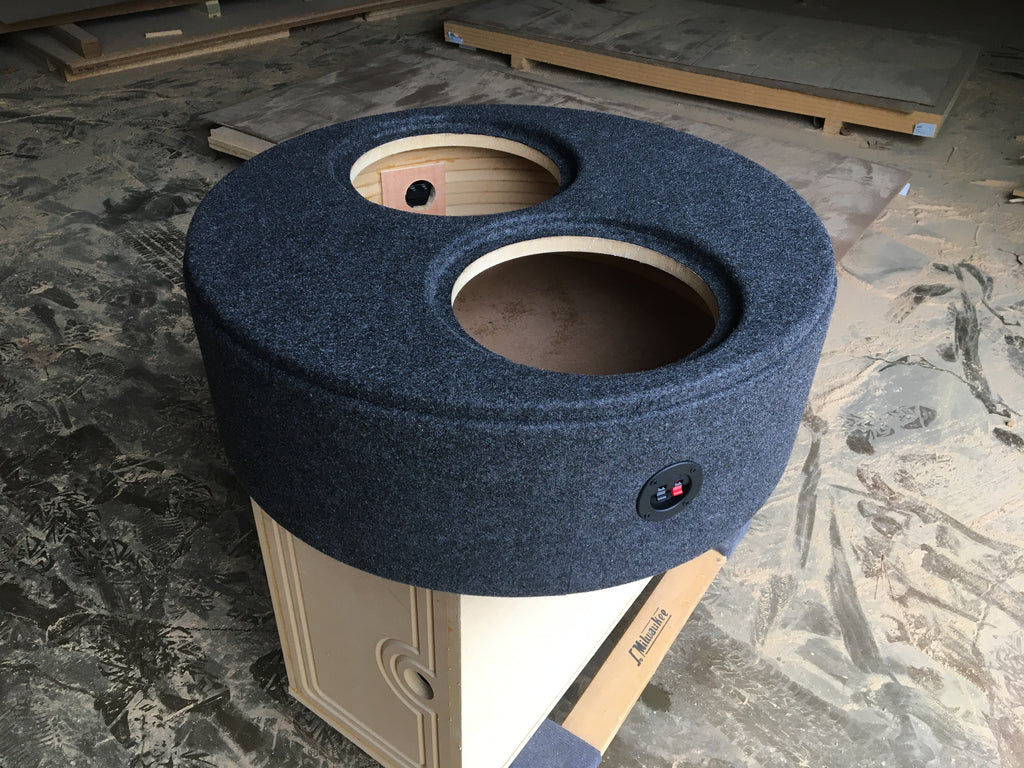 1986 - 1992 Toyota Supra Spare Tire Well Speaker Box Sub Subwoofer Enc ...