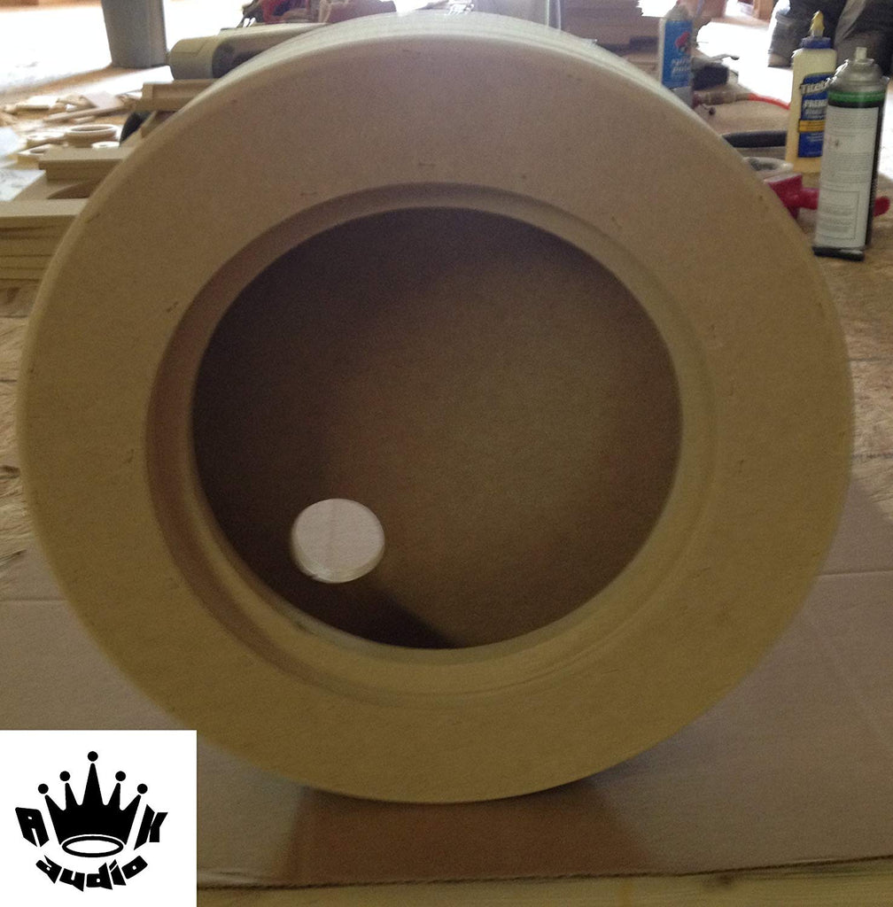 Spare Tire Well Speaker Box Sub Subwoofer Enclosure 12" 1.4 cuft of Ai ...